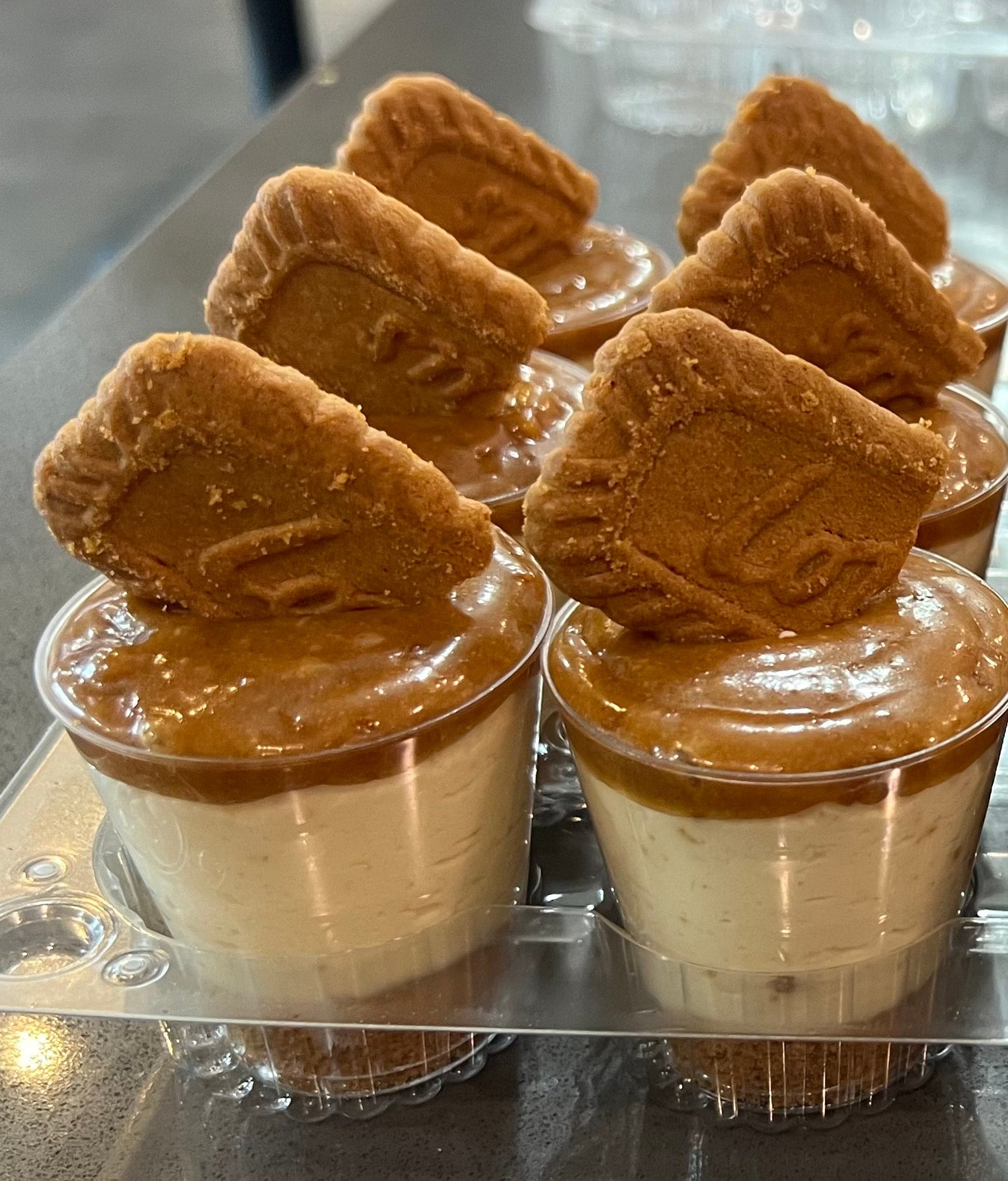 Lotus Biscoff Cheesecake Shooters | Red Berries Bakeshop